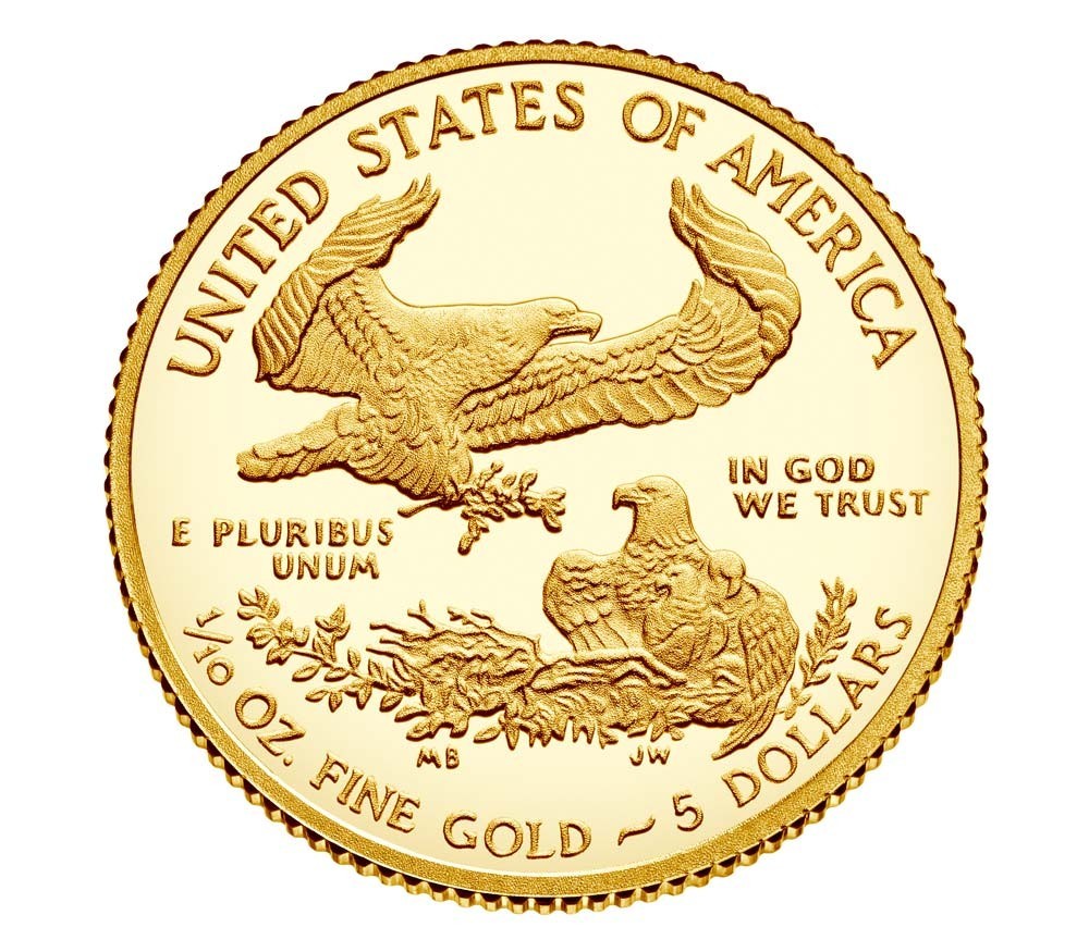 Zlatý Americký orel 2016 1\/10 oz proof | Mojemincovna.cz
